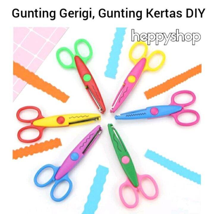 Gunting Gerigi, Gunting Kertas DIY | Lazada Indonesia