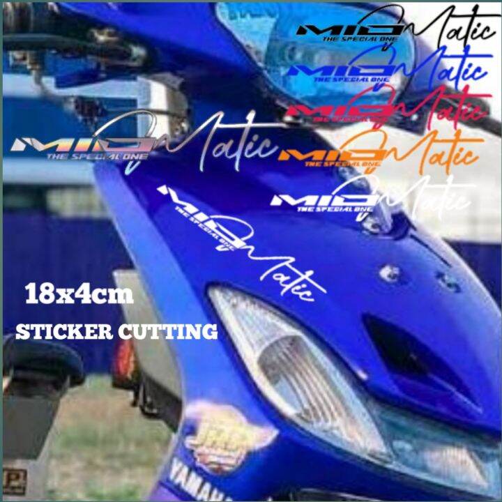 sticker cutting Mio sticker motor stiker motor stiker mio | Lazada ...