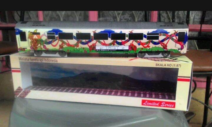 Gerbong argo Batik - miniatur kereta api Indonesia | Lazada Indonesia