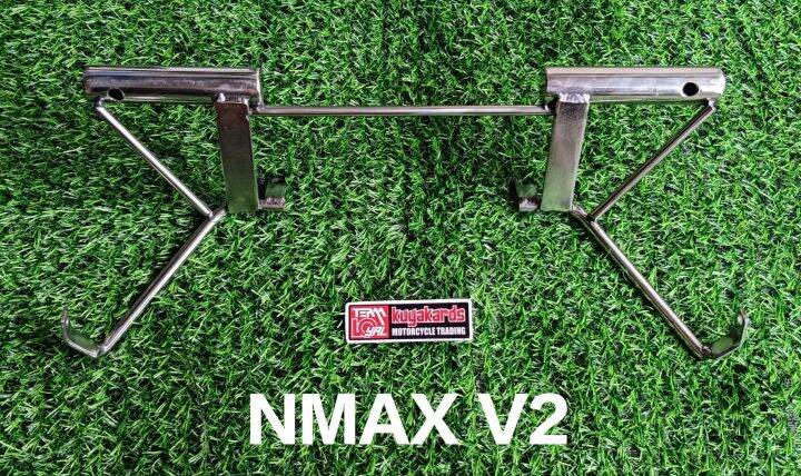 STAINLESS 304 MINI DRIVING LIGHT BRACKET NMAX V2/AEROX V2/ADV 160/PCX ...