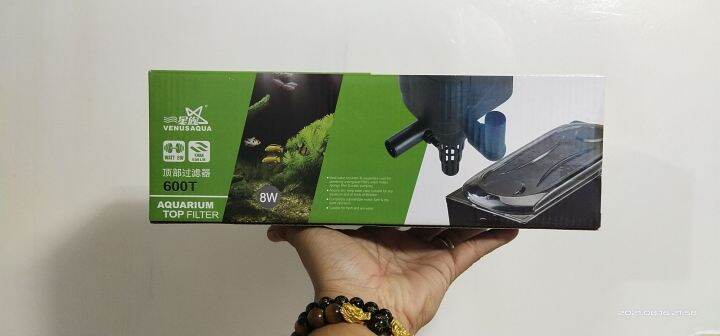 Venus Aqua 8w 600t Aquarium Top Filter | Lazada PH