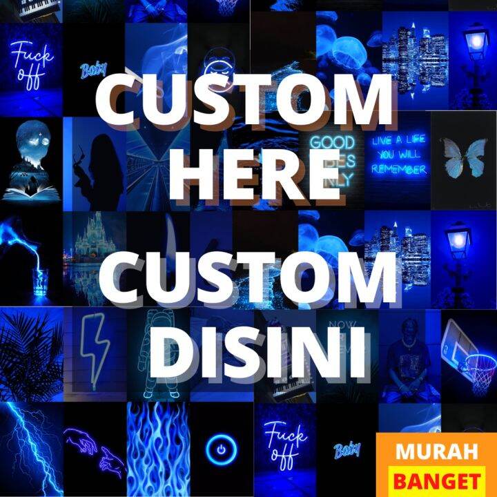 Poster custom cekout disini | Lazada Indonesia