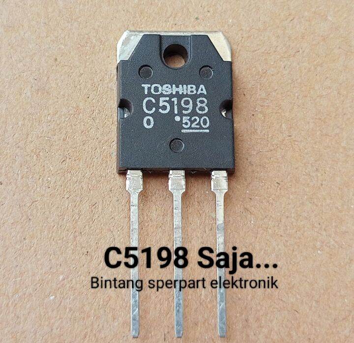 TRANSISTOR C5198 ( C5198 nya saja ) TRANSISTOR 2SC5198 C 5198 | Lazada ...