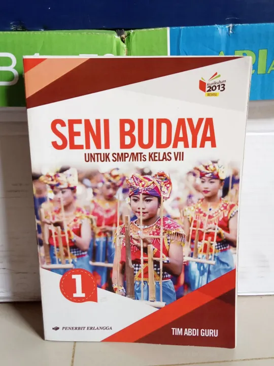 buku seni budaya kelas 1 SMP Erlangga | Lazada Indonesia