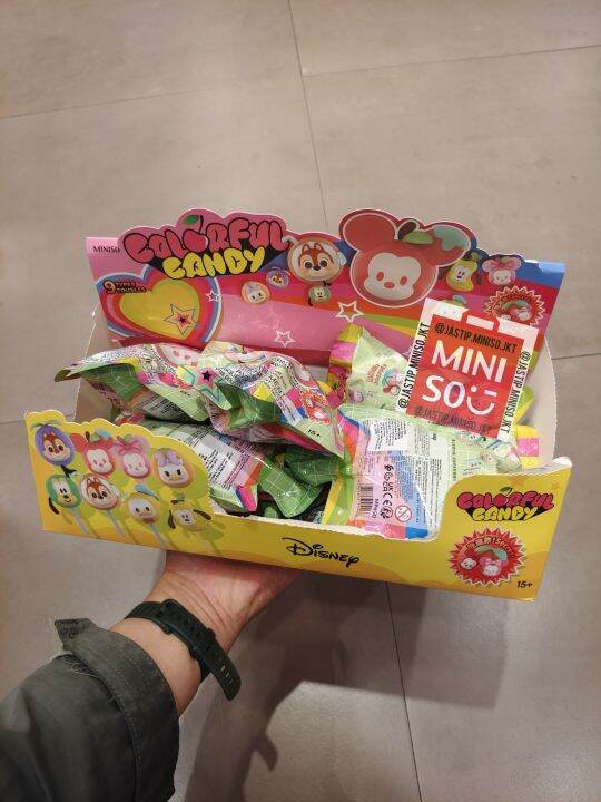 MINISO 🆕 Blind Box Figure DISNEY Colorful Candy Series (model Lollipop ...