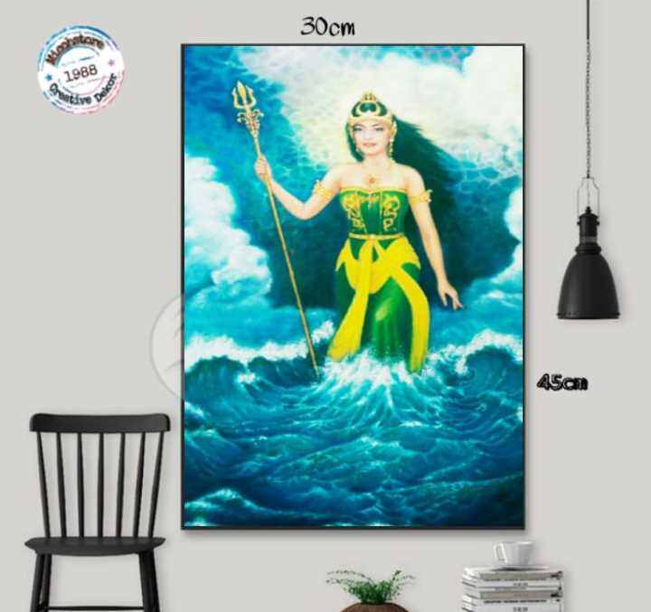 Poster tema nyi roro kidul/poster nyi roro kidul/poster dinding ...