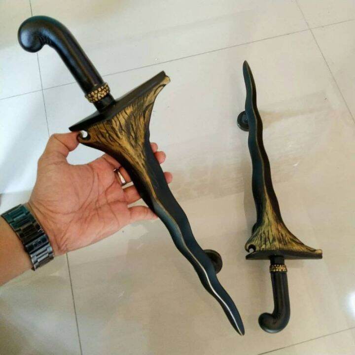 Brass Pull Handle / Handle Pintu Gagang Pintu Pegangan Pintu Rumah full ...