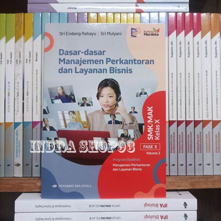 Buku Dasar Dasar Manajemen Perkantoran dan Layanan Bisnis Volume 2 Kelas 1/X 10 SMK Kurikulum ...