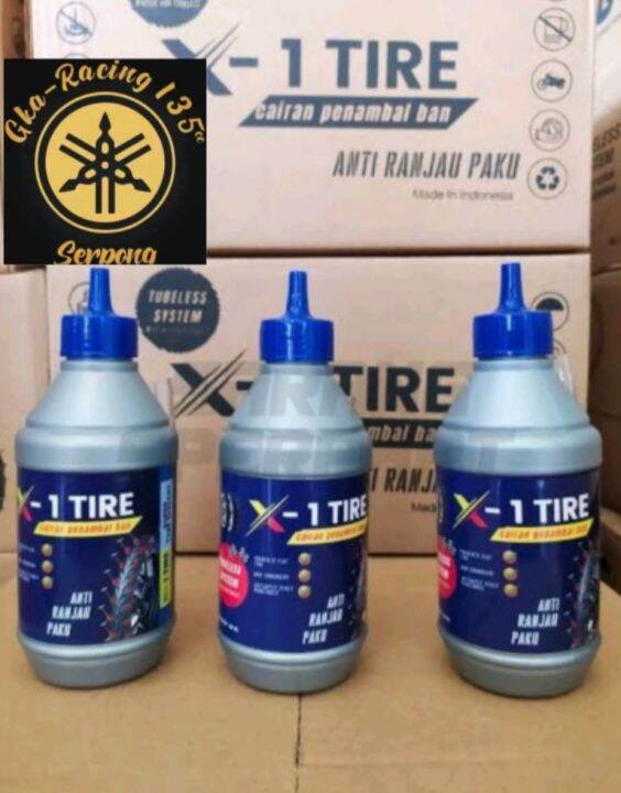 CAIRAN BAN TUBLES X-1 RIDE 350 ML ATAU CAIRAN PENAMBAL BAN TUBLES ...