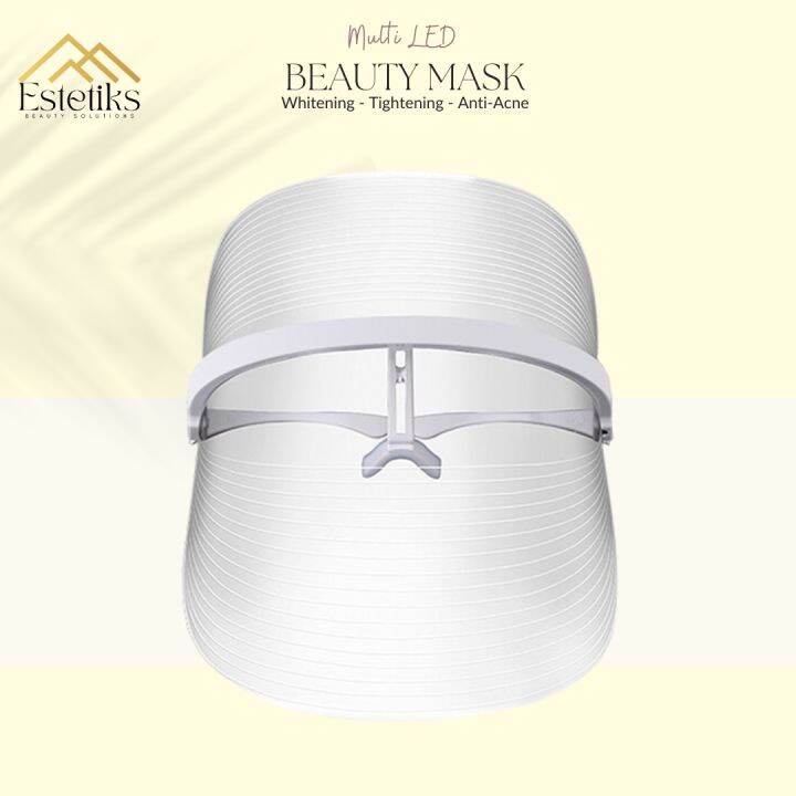 LED Light Therapy Facial Glow Mask Anti Aging Skin Rejuvenation for ...