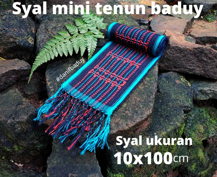 Syal mini tenun tradisional baduy selendang kain suat songket susuatan ...
