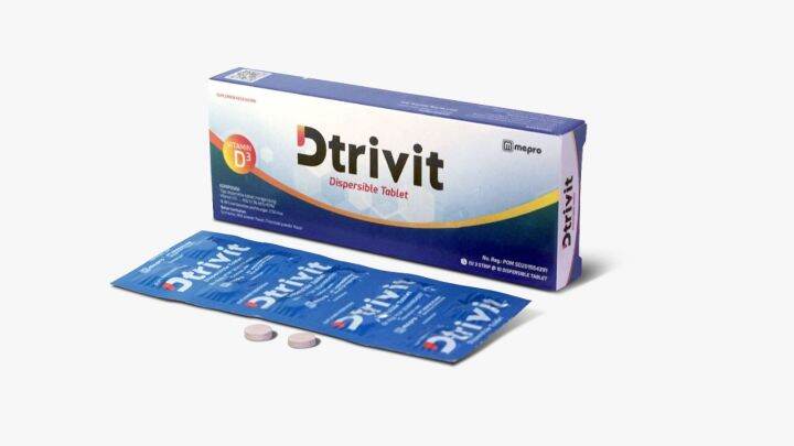 Vitamin D 400 IU (Dtrivit 400) | Lazada Indonesia