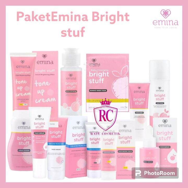 Emina bright stuff series my beauty bestie/Moisturizer pencehwajah ...