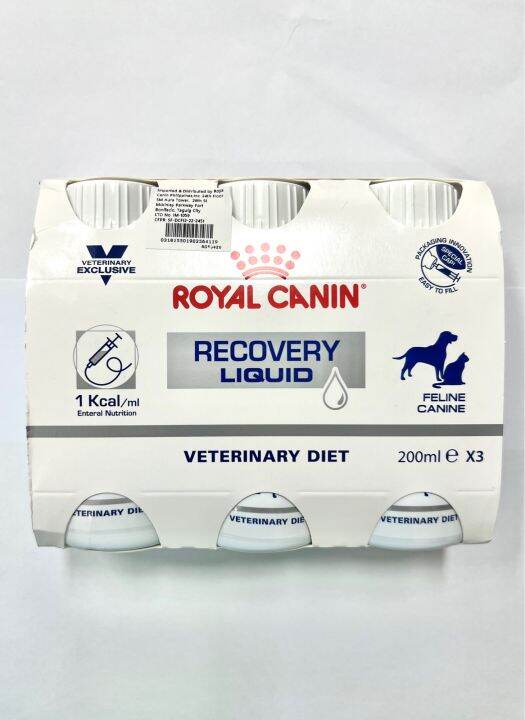 Royal Canin Recovery Liquid Food Dogs Cats 200 mL Canine Feline | Lazada PH