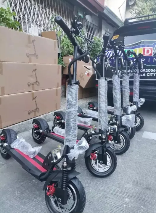 S10 Mober 48V 10A Folding Electric Scooter Dual Suspension | Lazada PH