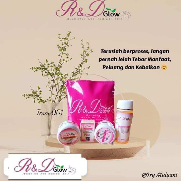 Skincare R&D GLOW VIRAL BPOM 100% ORI BY RIMA DAMAYANTI | Lazada Indonesia