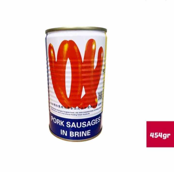 SOSIS BABI KALENG | PORK SAUSAGES IN BRINE 454 Gram. | Lazada Indonesia