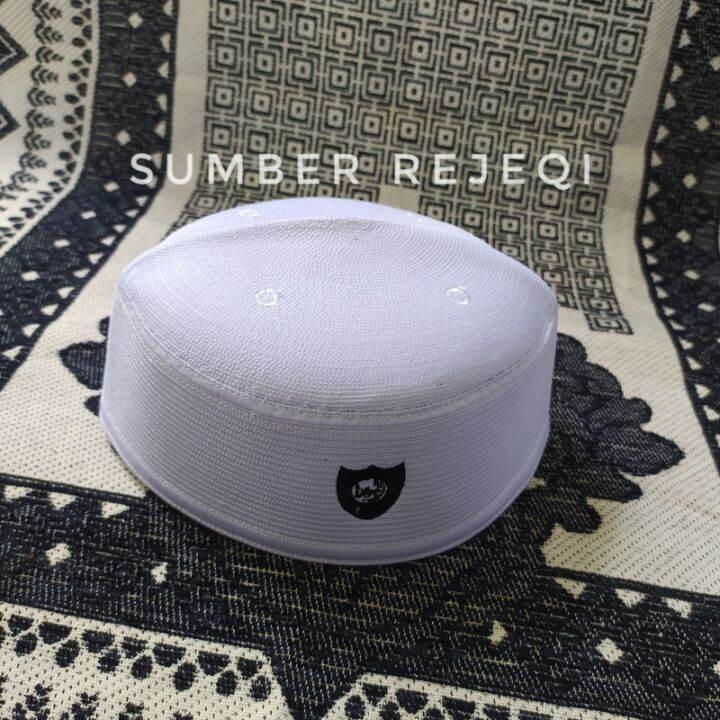 songkok peci kopiah TEROMPAH Nabi Muhammad Saw HITAM PUTIH Peci Assagofah Terompa peci malaysia ...