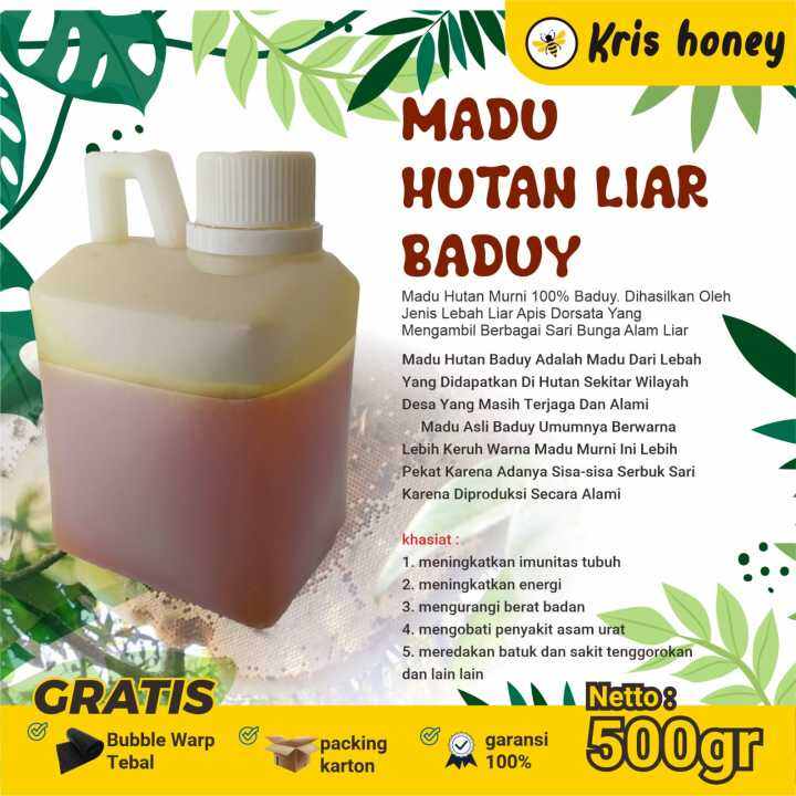 Madu Hutan Baduy Super/Madu liar Hutan,Gas masih tinggi tanpa proses ...