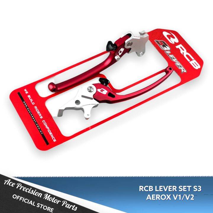 RCB Lever Set S3 Series Aerox V1&V2 Pair | Lazada PH