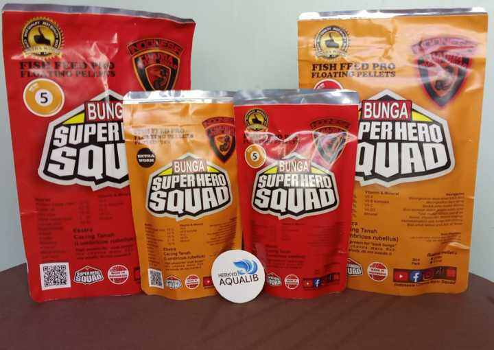 Pelet Bunga Super Hero Squad Maru Indonesia Squad | Lazada Indonesia