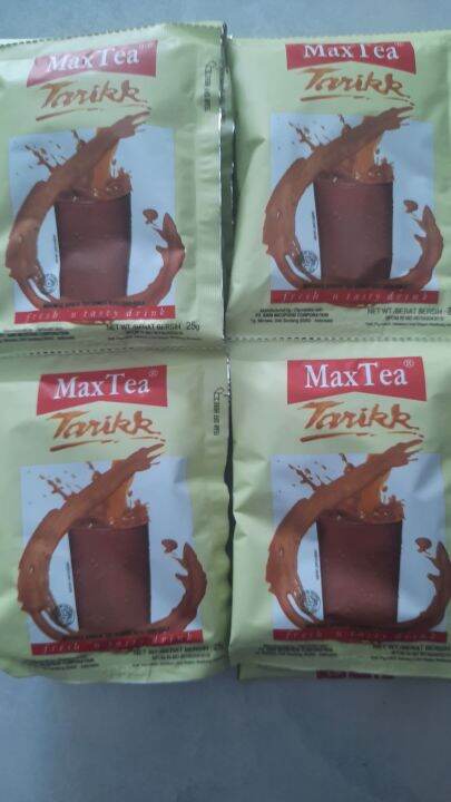 maxtea teh tarik 1 renceng / 10 sachet | Lazada Indonesia