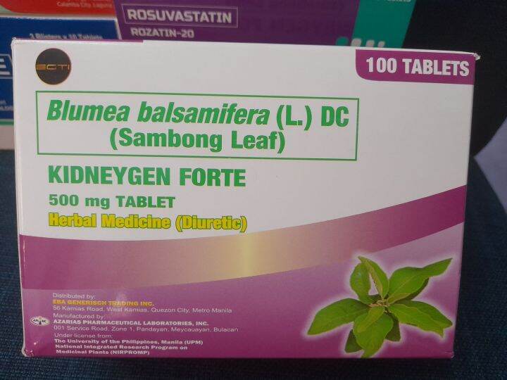 Sambong Leaf 50 Tablets KIDNEYGEN FORTE | Lazada PH