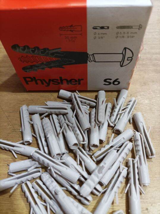 Fischer S6 (Fisher plastik) merk Physher tanpa skrup | Lazada Indonesia