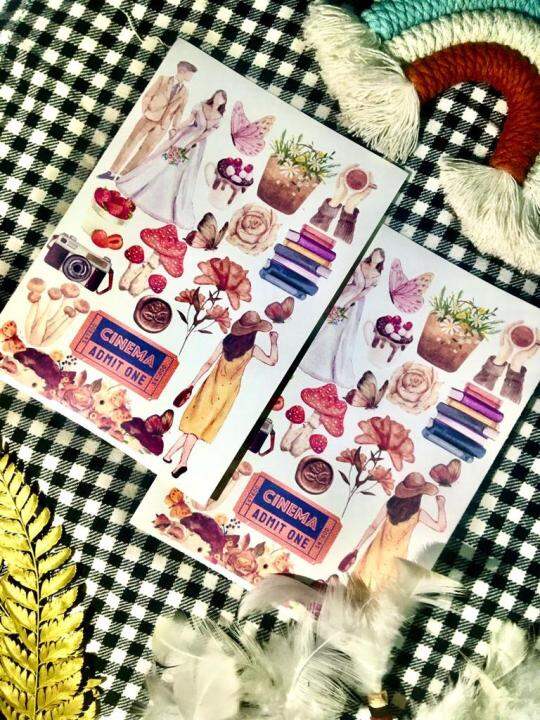 Stiker Aestethic Cute Part 1 | Lazada Indonesia