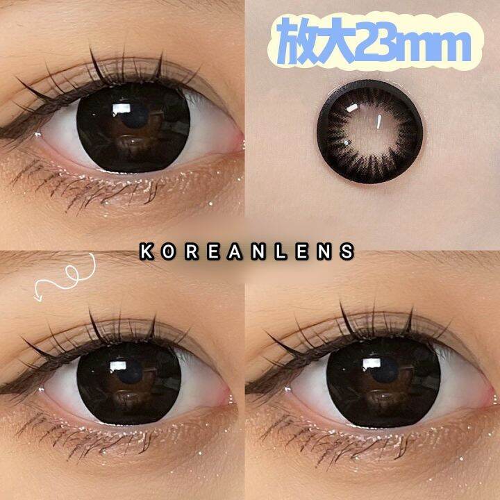 SOFTLENS HITAM IMPORT KOREAN LENS K-POP BLACK NORMAL DAN MINUS | Lazada ...