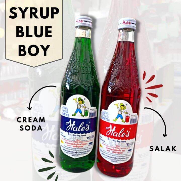 HALE's Blueboy Syrup Thailand (Sirap Perisa) Red Sala / Green Soda / Sirap Kordial Thailand | Lazada