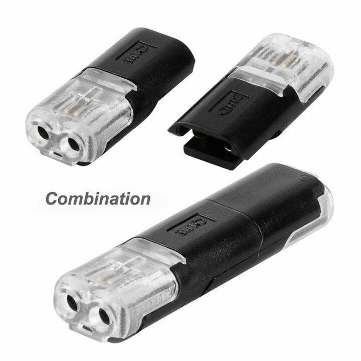 10Pcs Soket Socket Kabel 2 Pin Konektor Kabel Listrik Soket Terminal ...