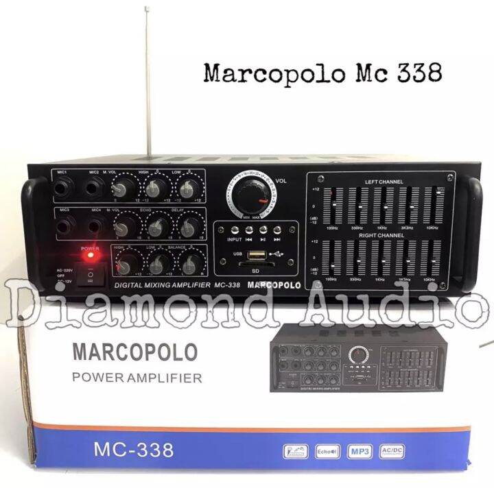 Power Amplifier Marcopolo Mc 338 Original Professional Ampli Marcopolo ...