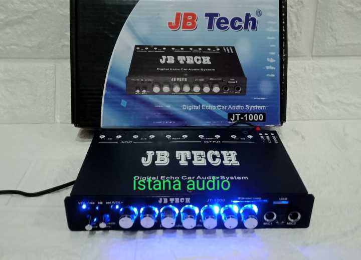 Parametrik Pre Amp JB-TECH JT-1000 karaoke USB MMC parametrik JB tech Jt-1000 | Lazada Indonesia