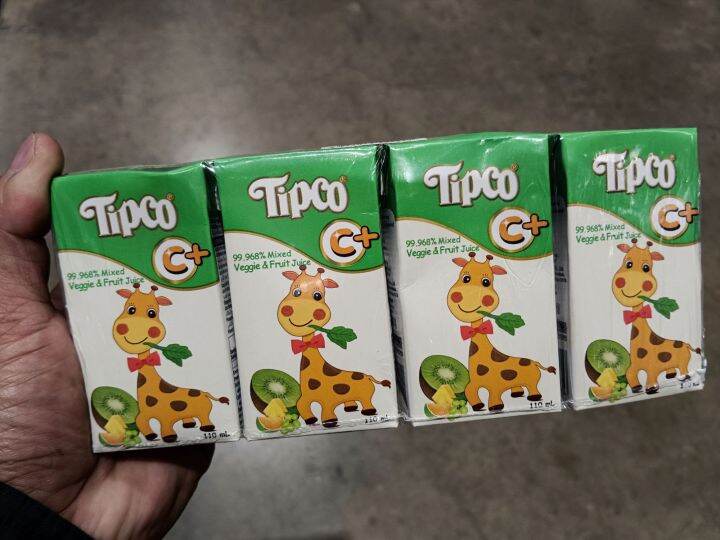 TIPCO KID MIXED VEGGIE AND FRUIT JUICE 4/110ml. | Lazada PH
