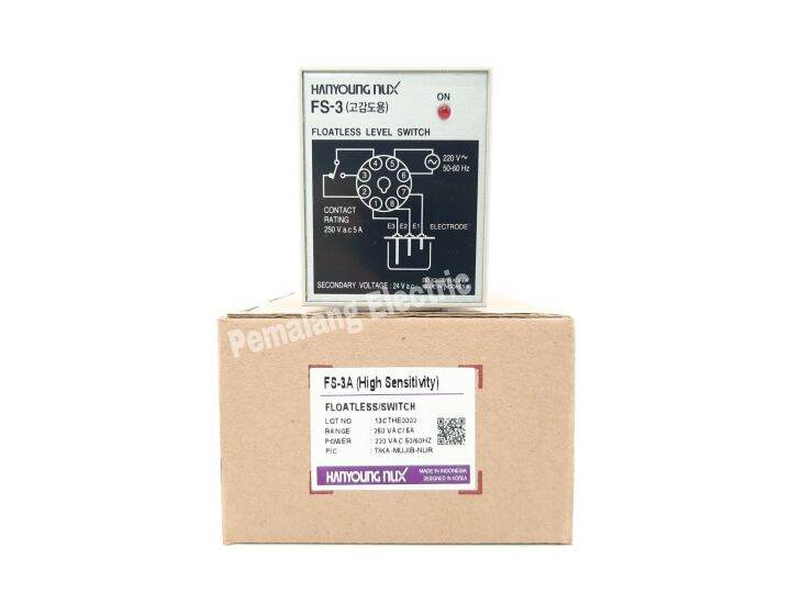 WLC HANYOUNG FS-3A / WATER LEVEL CONTROL FS-3A PLUS SOKET | Lazada ...