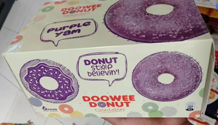 Doowee Donut Delectables Purple Yam 6packs | Lazada PH