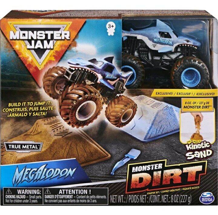 Monster Jam Megalodon Kinetic Sand Monster Dirt | Lazada Indonesia