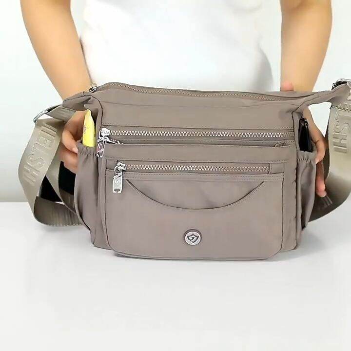 กระเป๋าสะพายข้าง #กระเป๋าสะพาย รุ่น 3279 ยี่ห้อ JIELSHI #มีเก็บปลายทาง #สีพาสเทล | Lazada.co.th