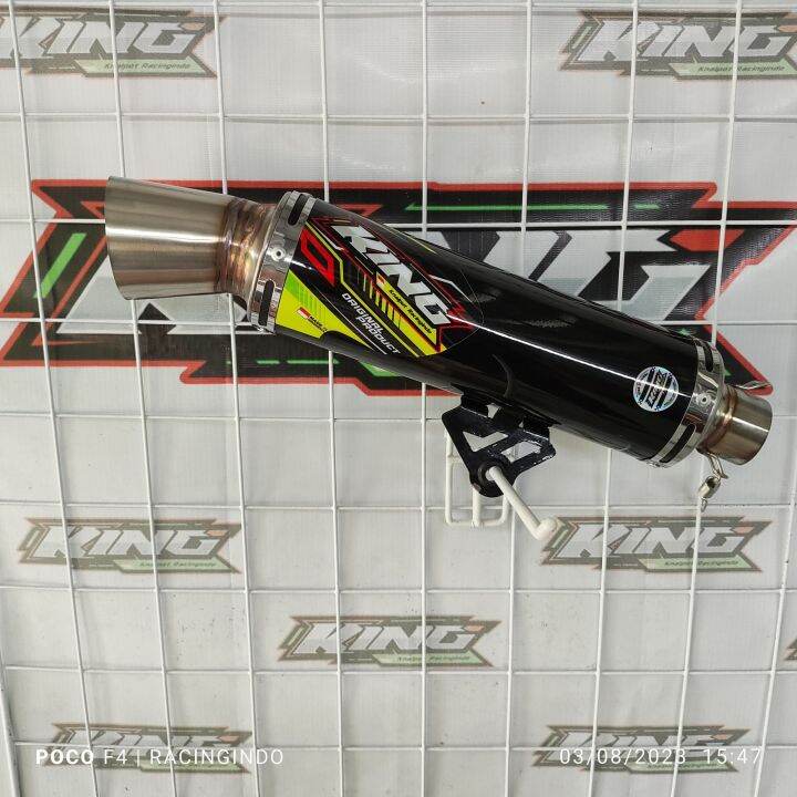 knalpot samlong king original tipe B inlet 38 dan 50 slinser/slincer ...