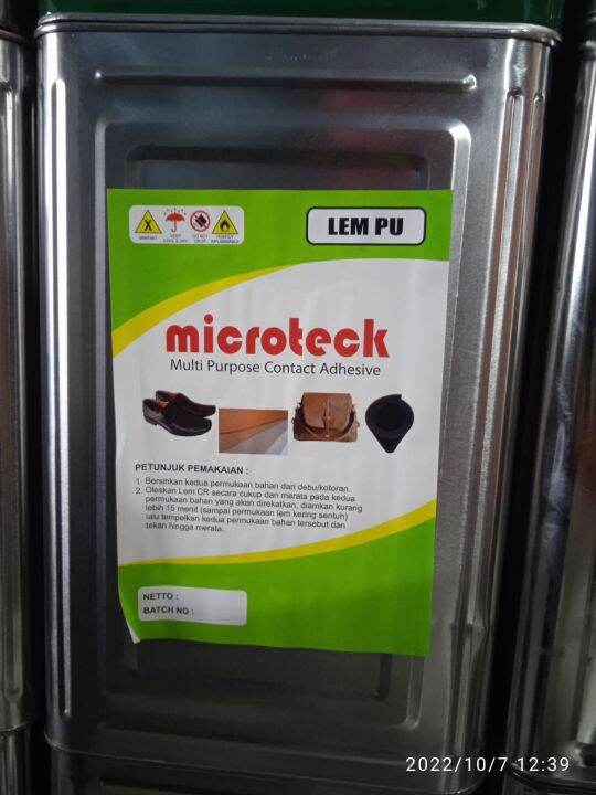lem pu microtack / lem pu / lem bagus / lem blekan | Lazada Indonesia