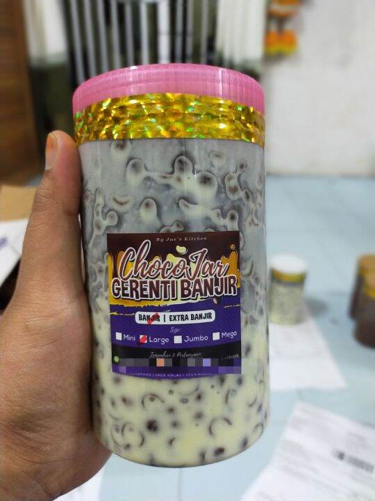 ChocoJar Gerenti Banjir White Chocolate (LARGE) 350grm/500ml | Lazada