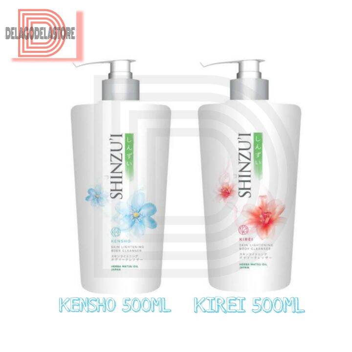 Shinzui Body Cleanser Botol Pump 500ml Sabun Cair Shinzui Kirei Pump ...