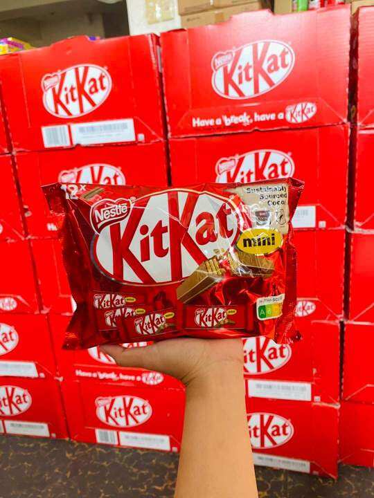 nestle KitKat chocolate wafer mini 12x | Lazada PH