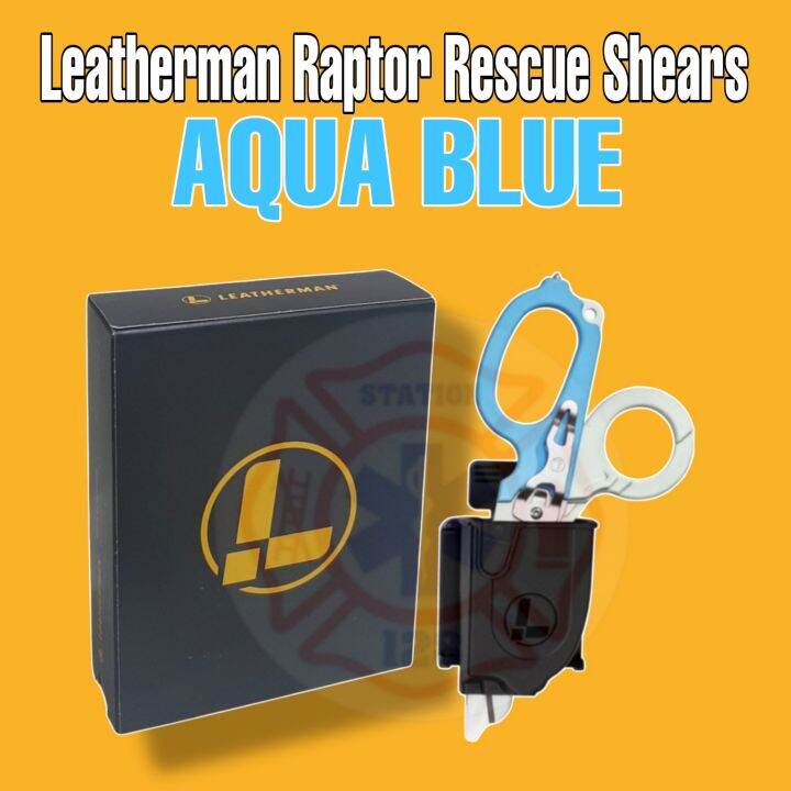 Leatherman Raptor Rescue Shears Aqua Blue | Lazada PH