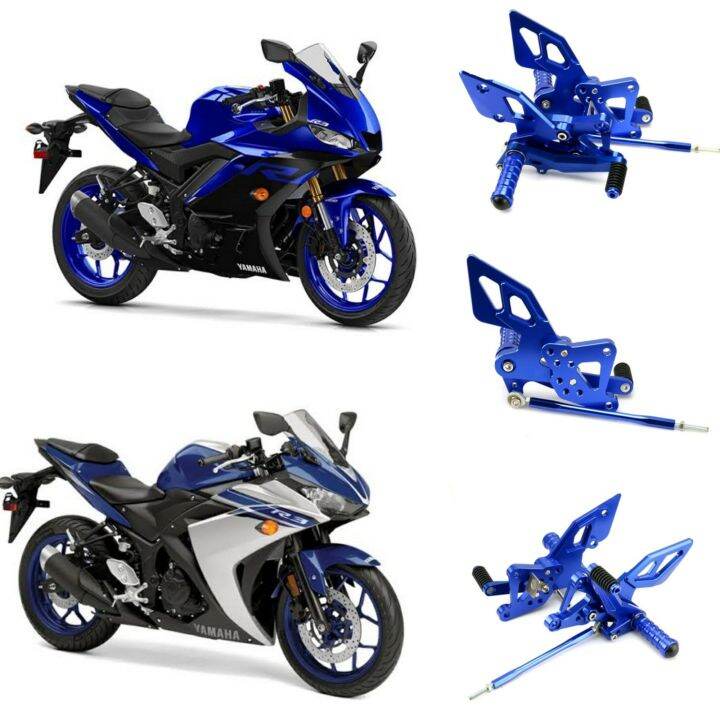 CNC Racing Shifter Rearset Pedal for Yamaha YZF - R3 & MT-03 | Lazada PH