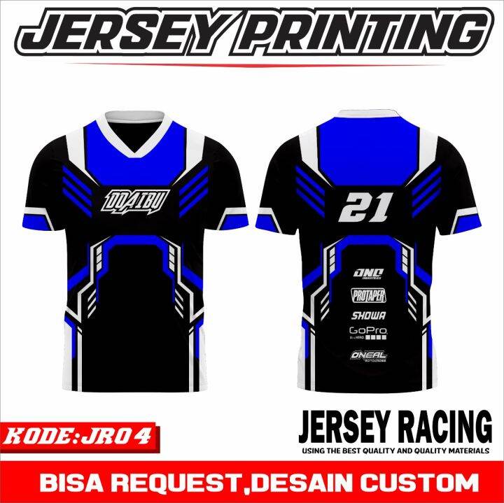 desain Jersey racing desain bisa riques bebas | Lazada Indonesia