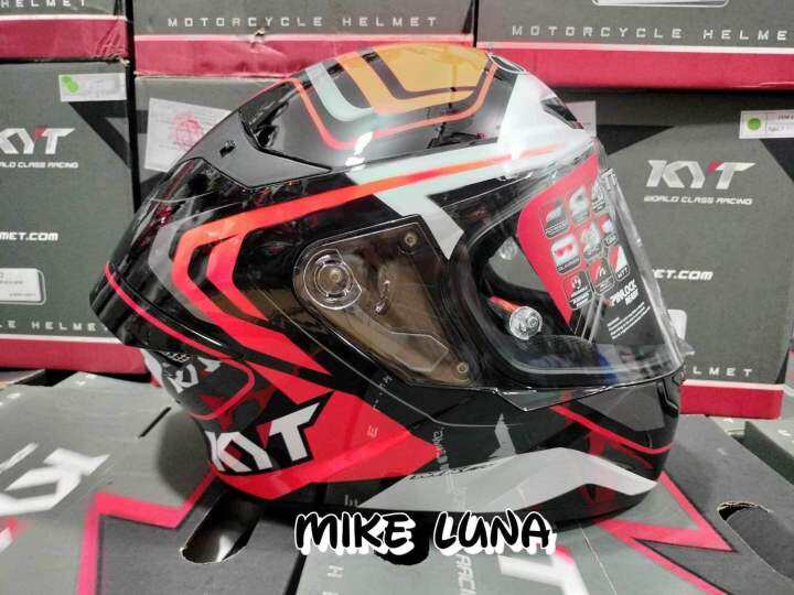 KYT TT-Course Overtech Black Orange | Lazada PH