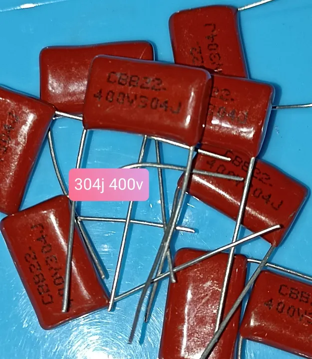 KAPASITOR MILAR 304J 400V CAPASITOR MYLAR 304 J 400 VOLT CBB22 | Lazada ...