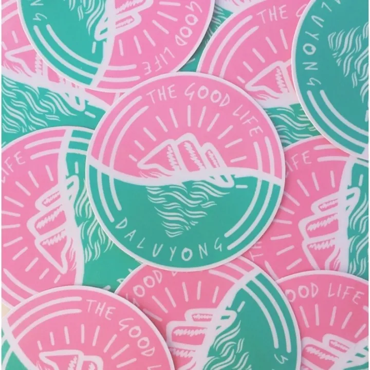 Daluyong The Good Life sticker (individual) | Lazada PH